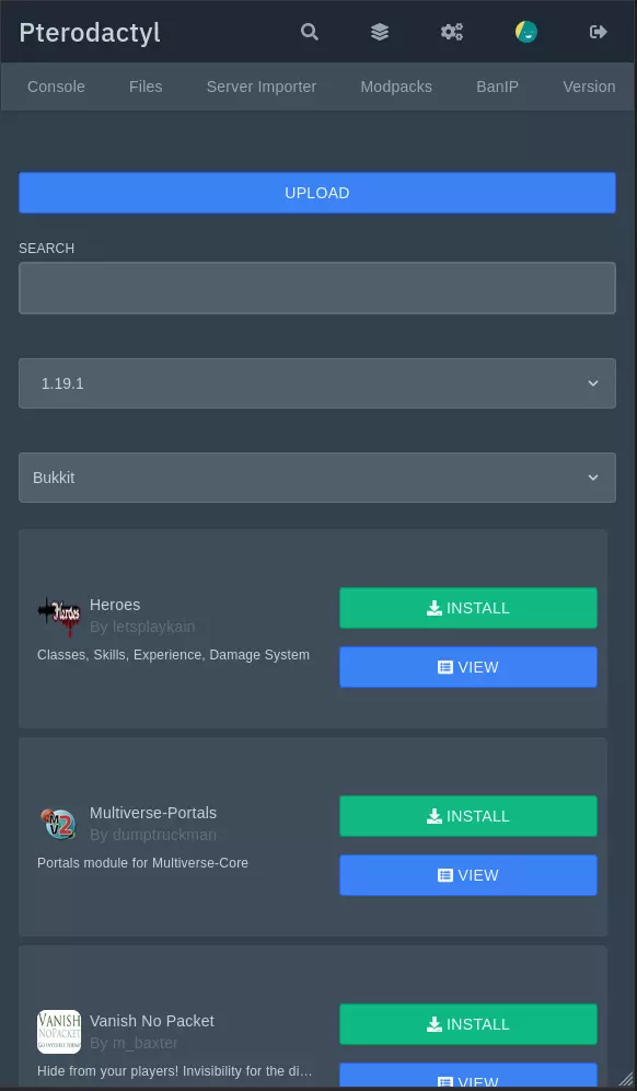 Bagou450 | Pterodactyl Addons & Server Solutions